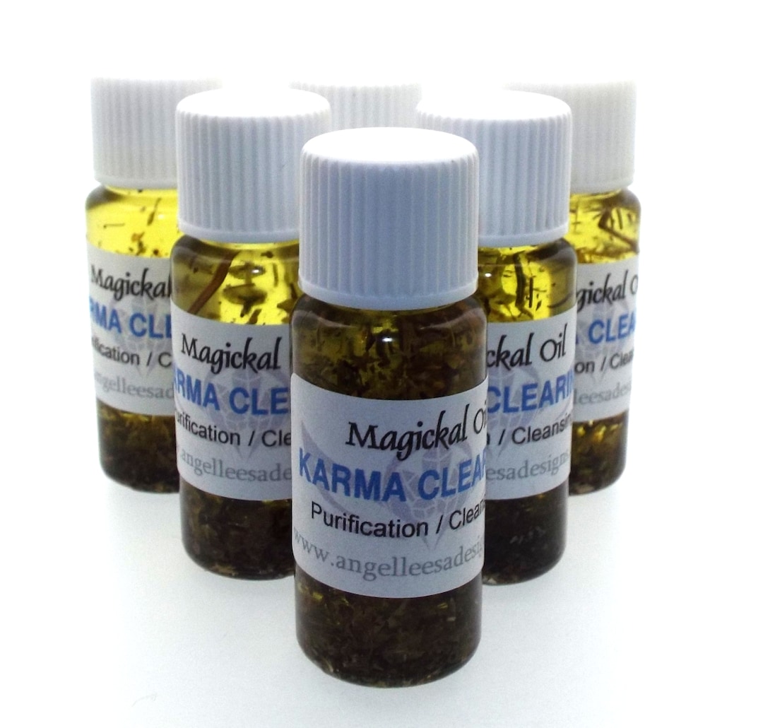 Karma Clearing Magickal Anointing Incense Oil - Etsy