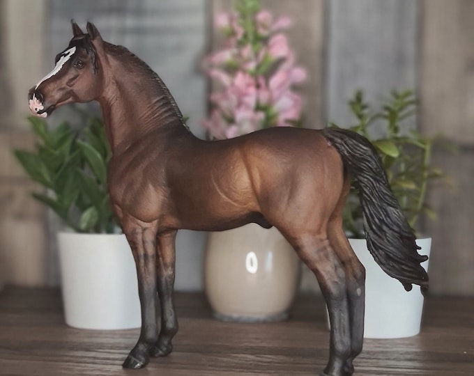 Collecta Horse Modelhorse Repaint Repainted Breyer Schleich - Etsy