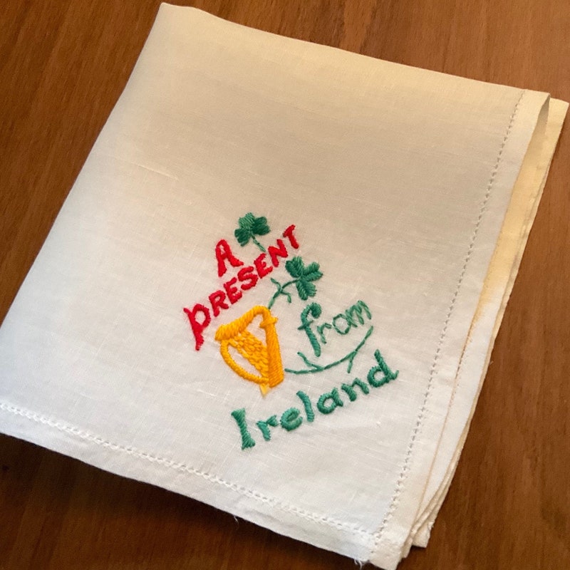 Irish Linen Hankie - Etsy