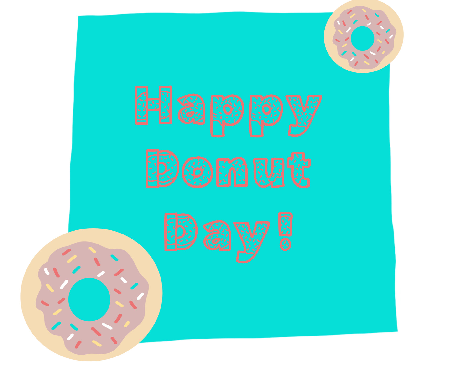 Donut Font, Doughnut Font, Doodle Font, Donut Ttf Font, Color Me Font ...