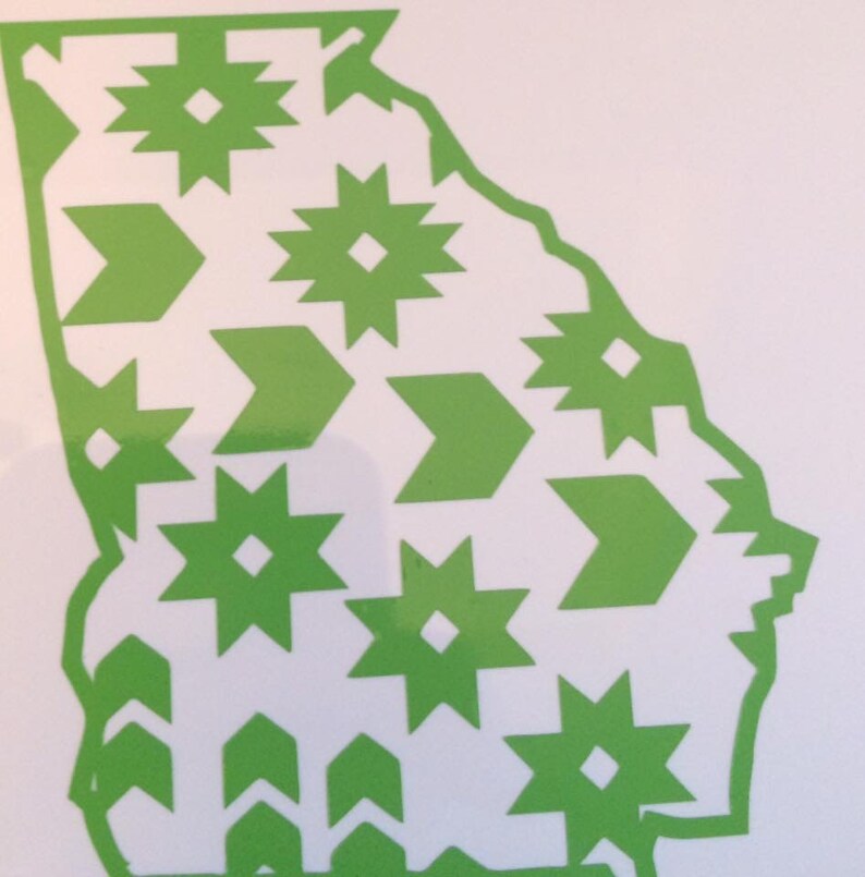 Tribal Georgia SVG DXF Design - Etsy