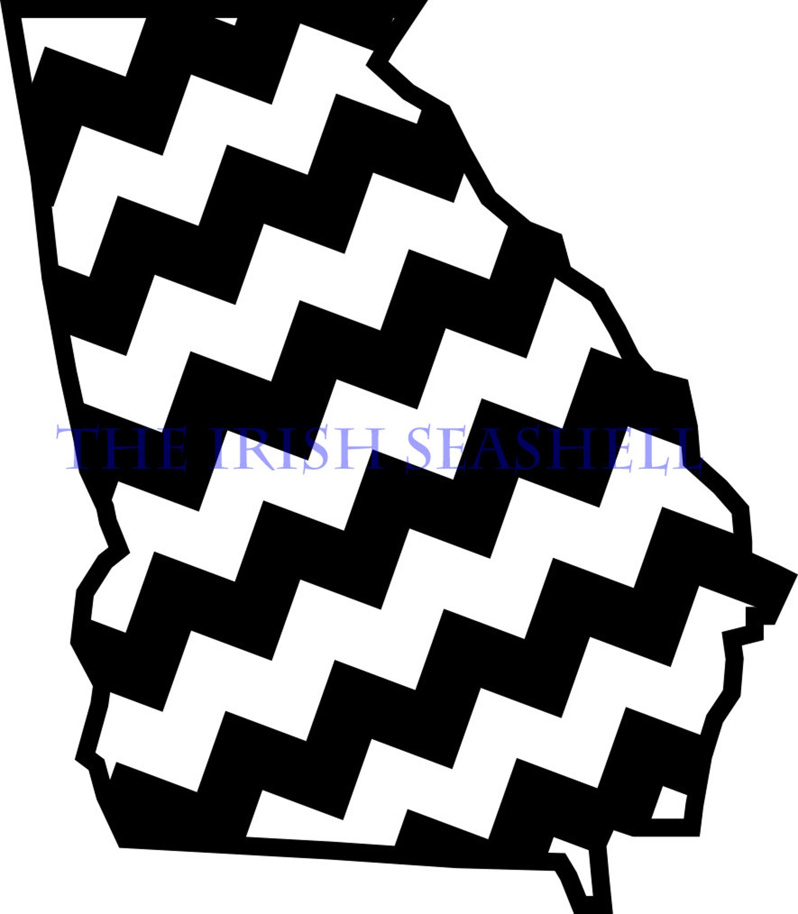 Chevron Georgia Bundle SVG DXF Design - Etsy