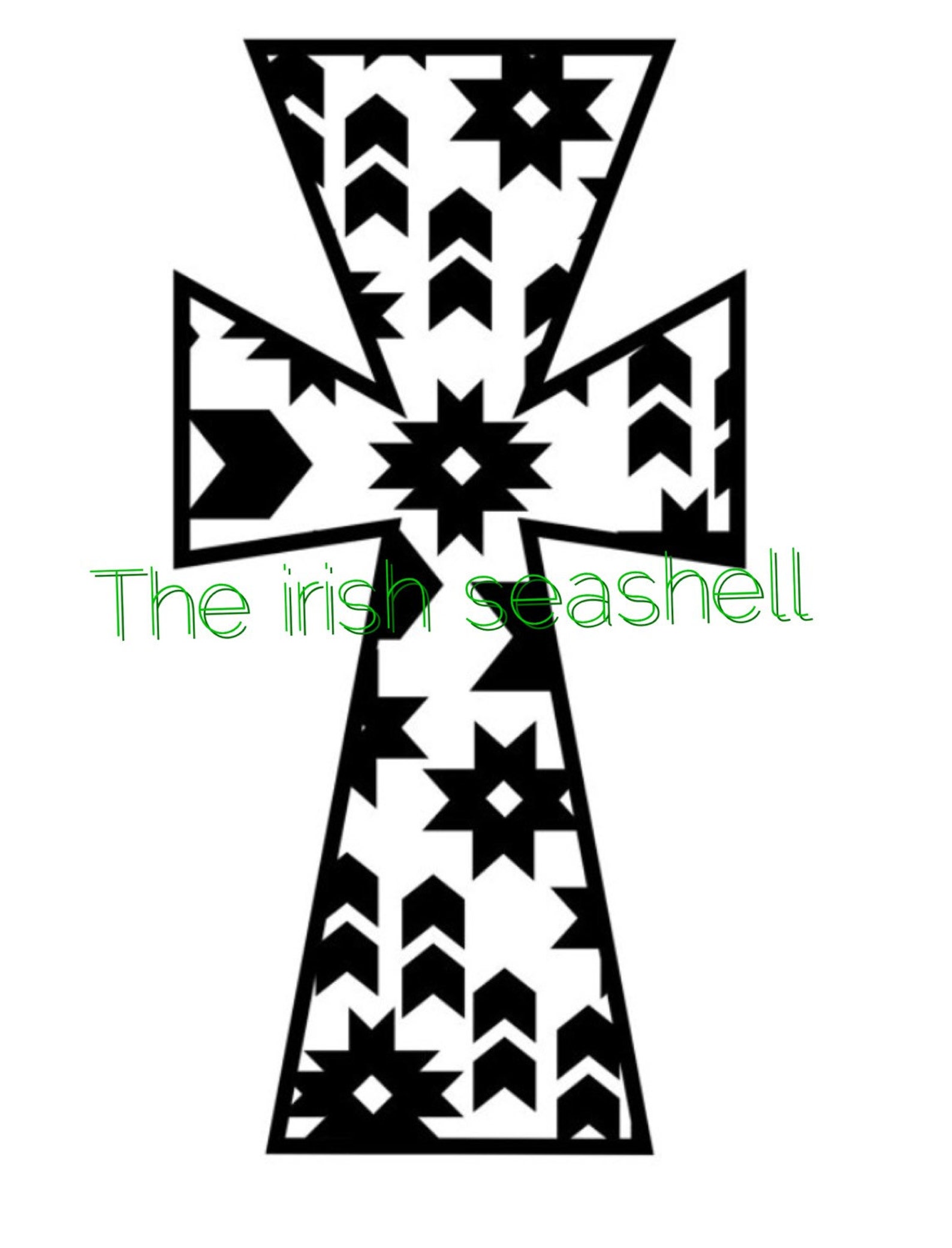 Aztec Cross SVG DXF FILE - Etsy