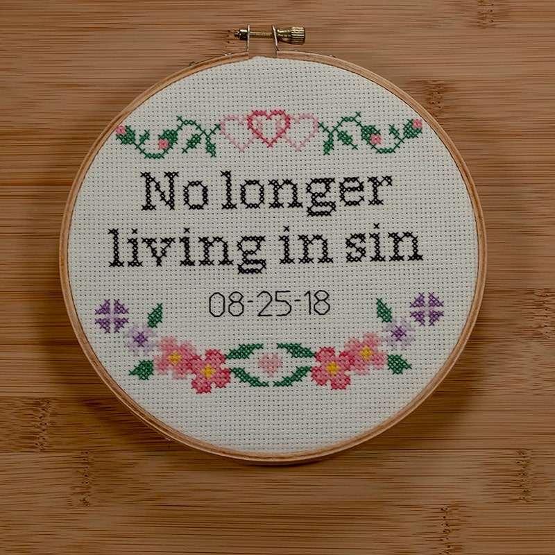 Cross Stitch Hanging - Etsy