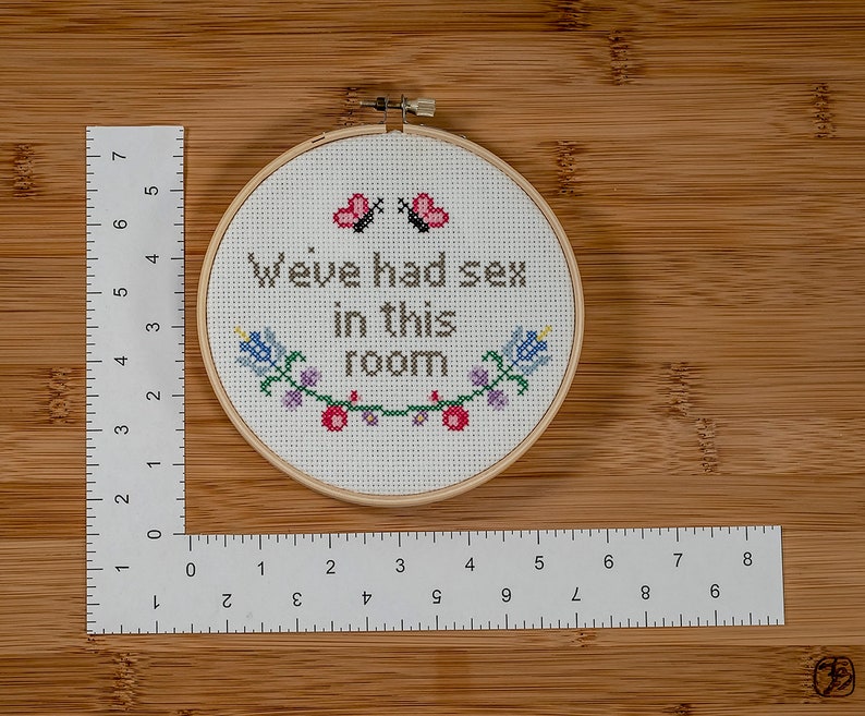 Pattern Weve Had Sex In This Room Wall Art Naughty Etsy