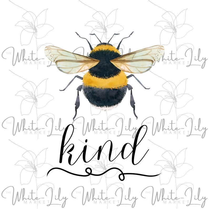 Bee Kind SVG | Bumble Bee SVG | Digital Download | Be Kind Clipart ...