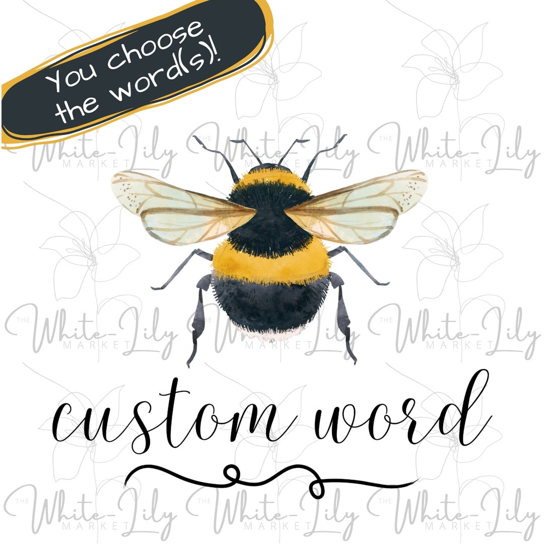 Bumble Bee SVG | Customize SVG | Digital Download | Customizable Gift | Bumblebee | Bee Clip Art ...