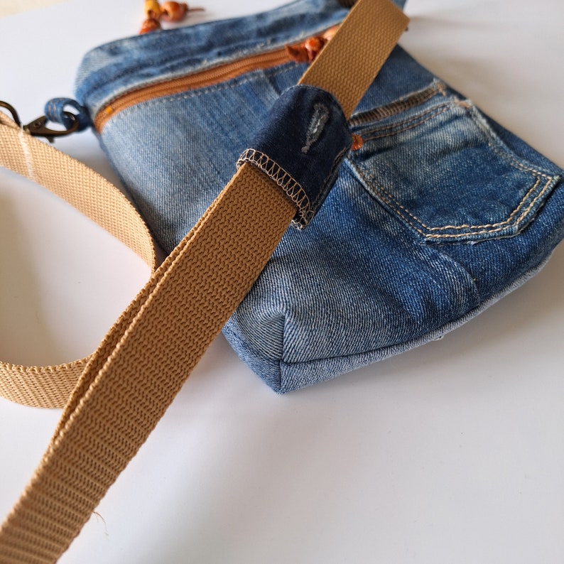 Upcycled Denim Mobile Phone Case Made From Repurposed Jeans in Casual ...
