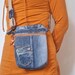 Upcycled Denim Mobile Phone Case Made From Upcycled Jeans in a Casual ...
