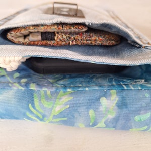 Upcycled Denim Mobile Phone Case Made From Jeans in a Casual Patchwork ...