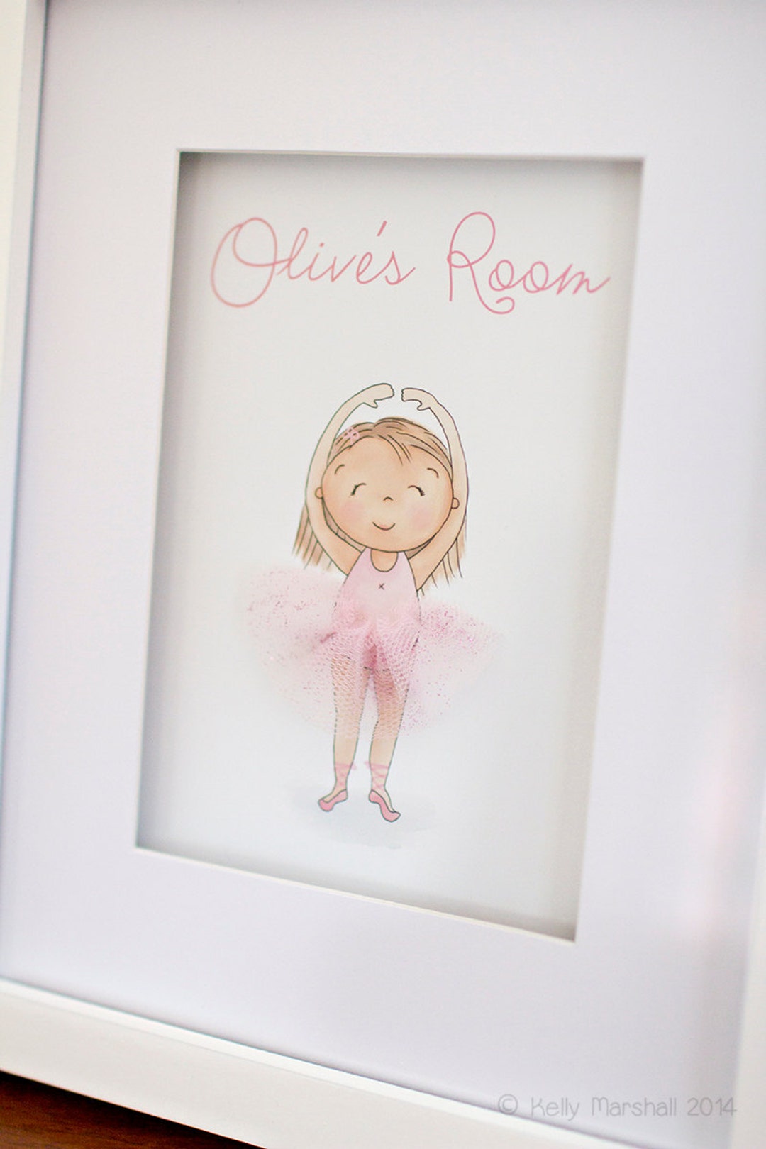 Little Dance Print - 3D Wall Art - Dance Recital Gift - Ballet Art ...