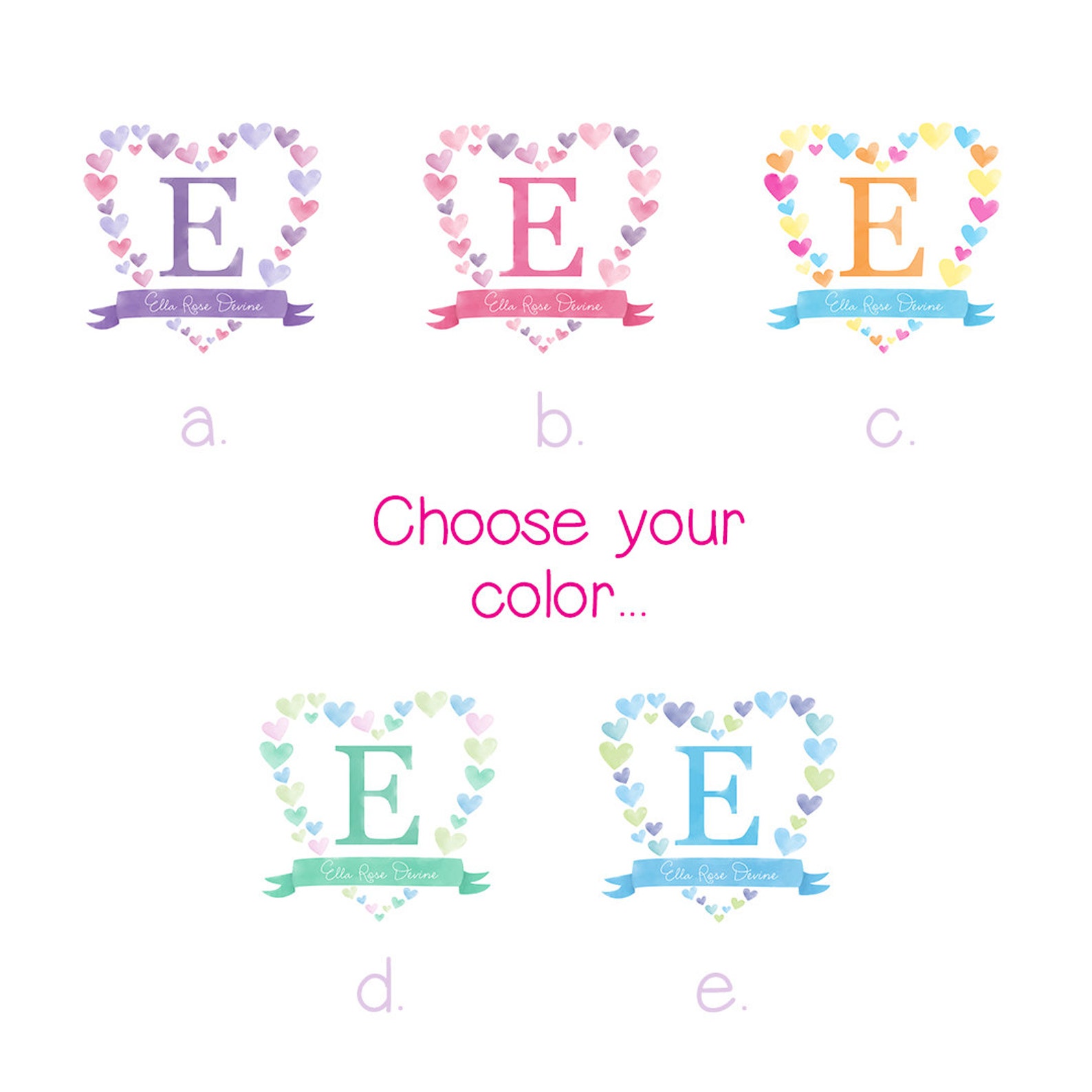 Personalized Name Print - Custom Name Sign - Monogrammed Gifts - Love ...