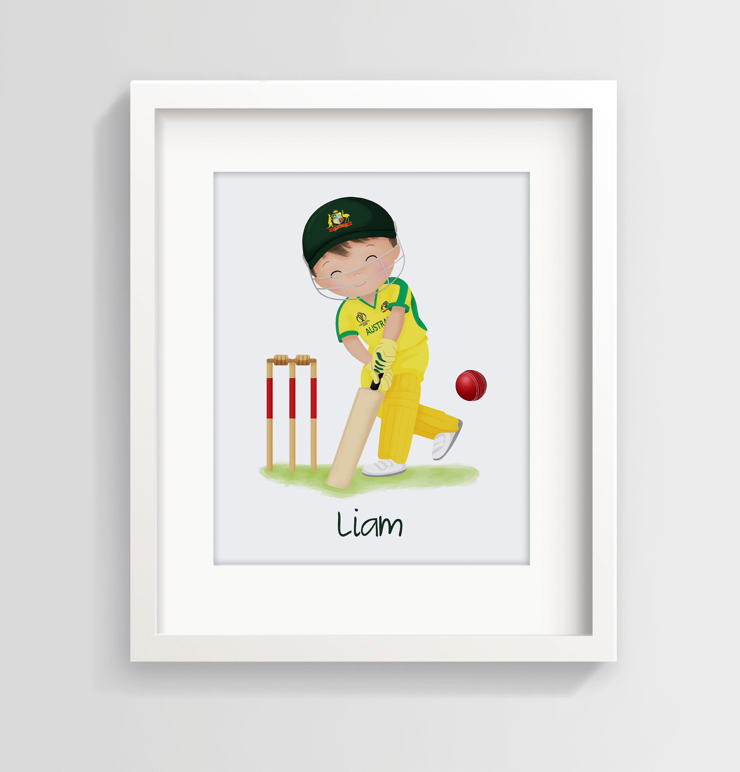 Little Boy Cricket Print Cricket Gifts Cricket Design - Etsy Australia