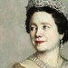 Her Majesty Queen Elizabeth - Vintage Queen Mother Oil Painting ...
