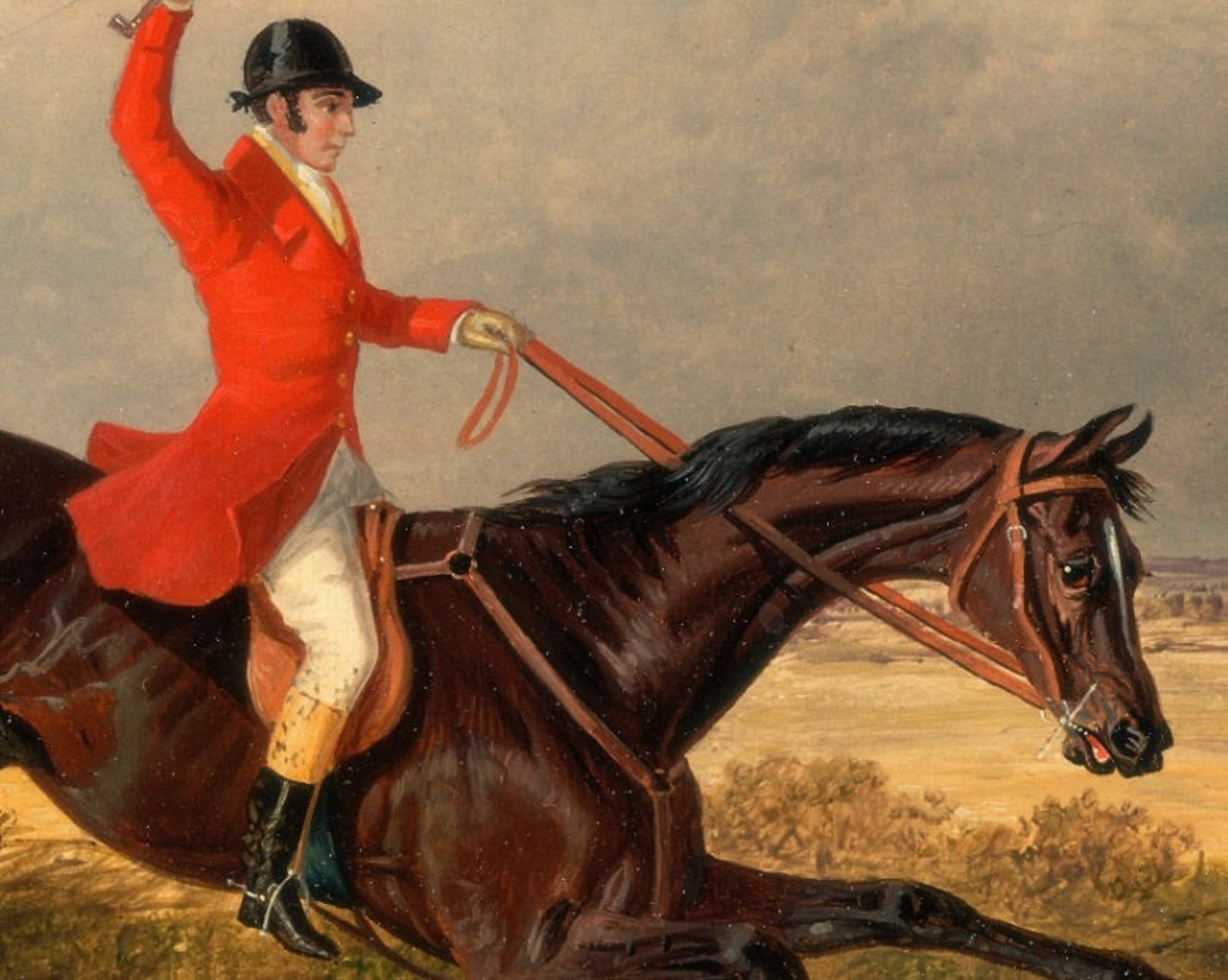 The Foxhunter 1839 John Frederick Herring Painting - Etsy