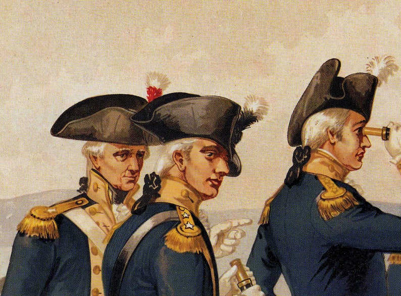 Commander in Chief and Staff US Army 1799-1802 Reproduction - Etsy