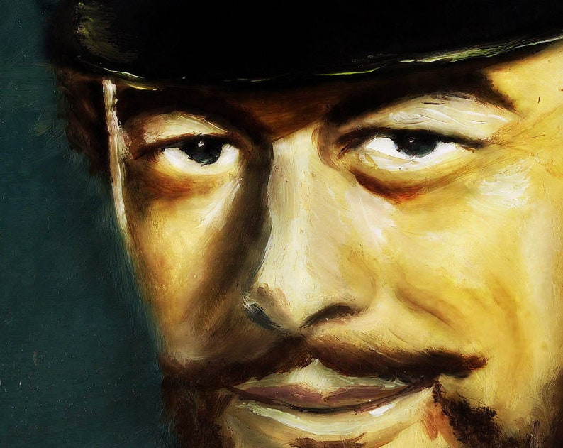 Portrait of Captain Gregg - Sea Captain Oil Painting Digital Download ...