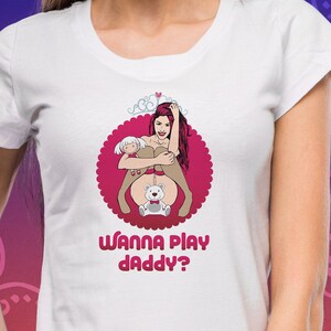 Ddlg T-shirt / Kinky T-shirt / BDSM T-shirt / DDLG Gift / Naughty T-shirt / Crop Top Tshirt ...