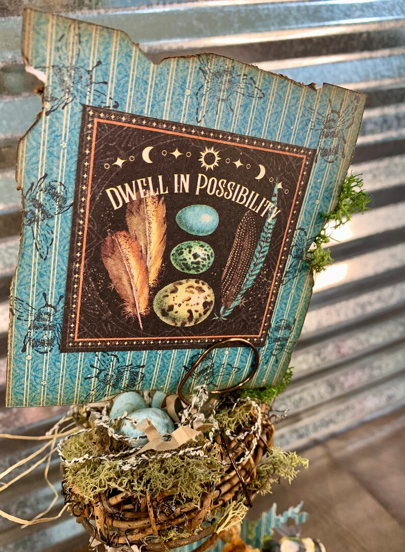 A Nature Lovers Look at patience, Bees, Feathers, Nest and Sweet Wee ...