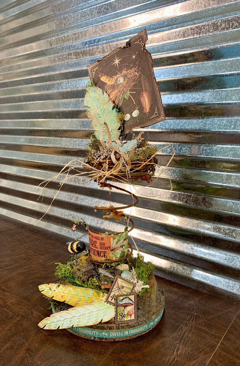 A Nature Lovers Look at patience, Bees, Feathers, Nest and Sweet Wee ...