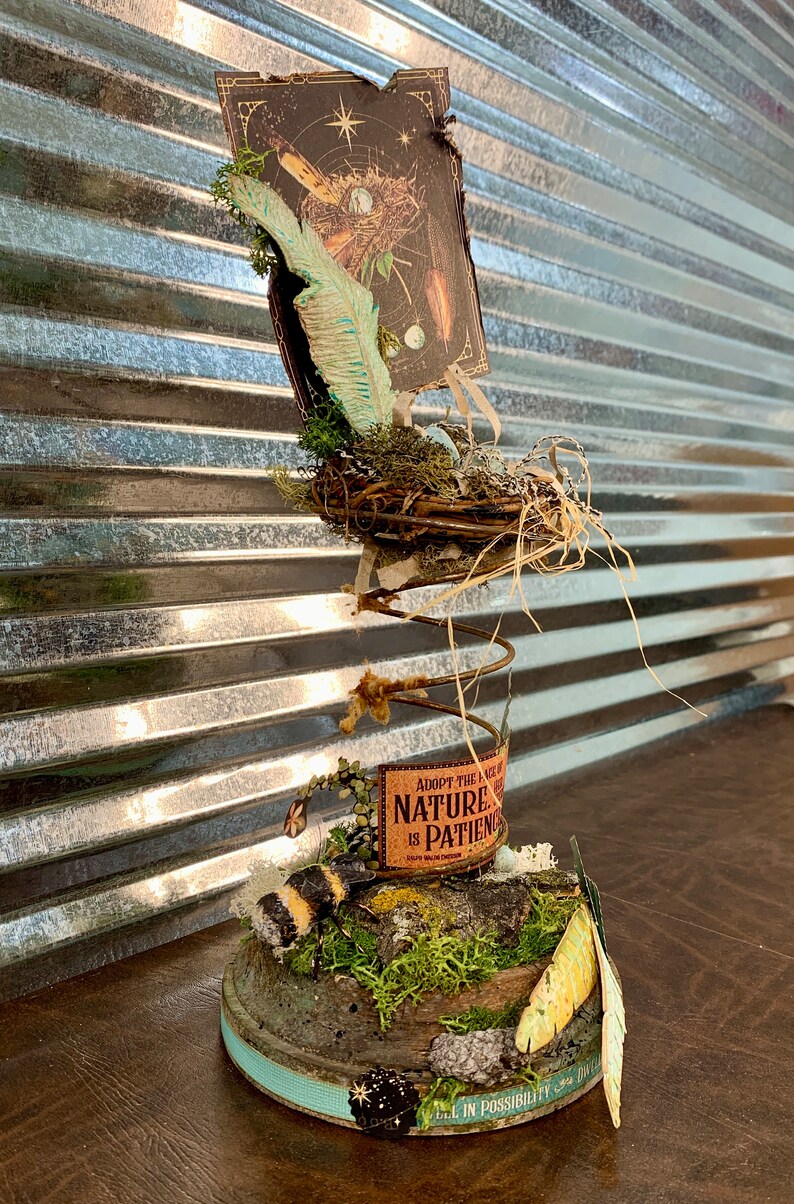 A Nature Lovers Look at patience, Bees, Feathers, Nest and Sweet Wee ...