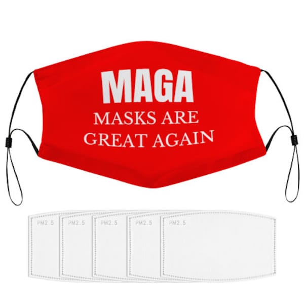 Maga Face Mask - Etsy