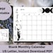 Monthly Witch Planner | Blank Monthly Printable Calendar | Witches ...