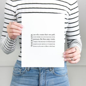 Trailblazer Definition,trailblazer Definition Print,definition Print ...