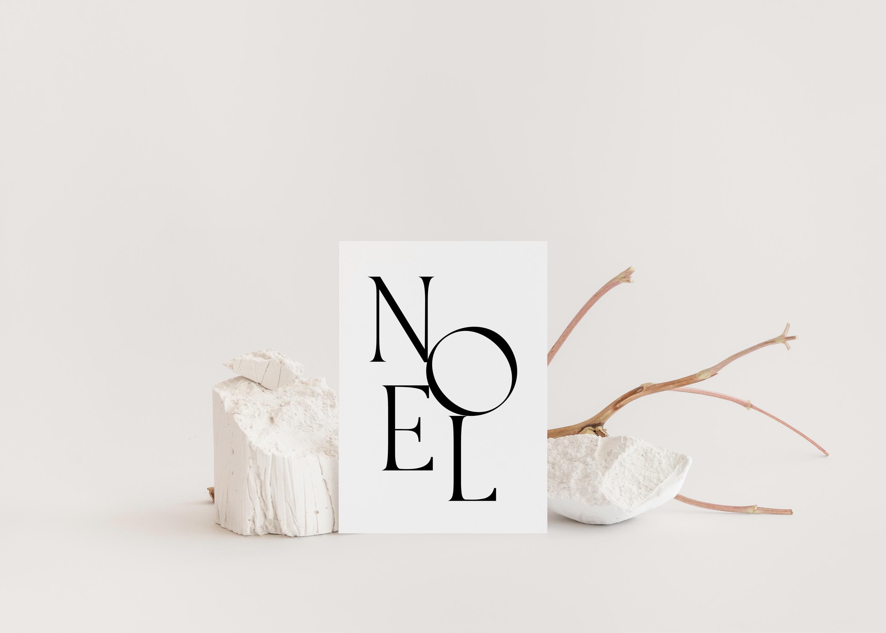 Noel Christmas Cards, Noel Card Set, Noel Stationery Set, Noel Greeting ...