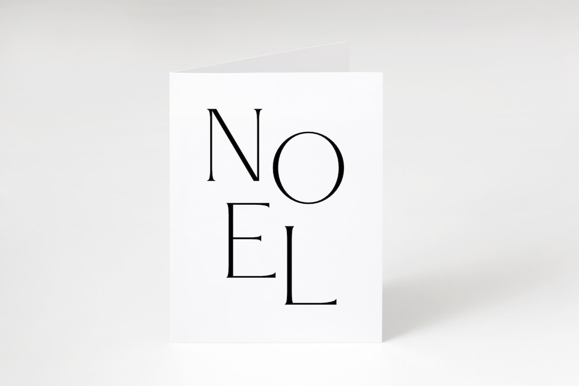 Noel Christmas Cards Noel Card Set Noel Stationery Set Noel - Etsy