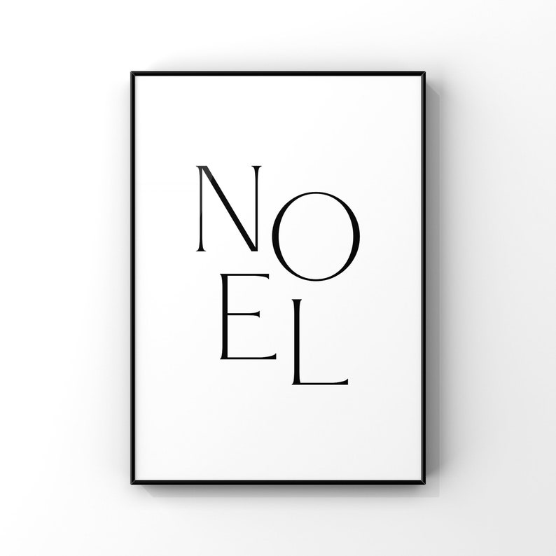 Noel Sign Noel Wall Art Noel Christmas Decor Noel Wall - Etsy