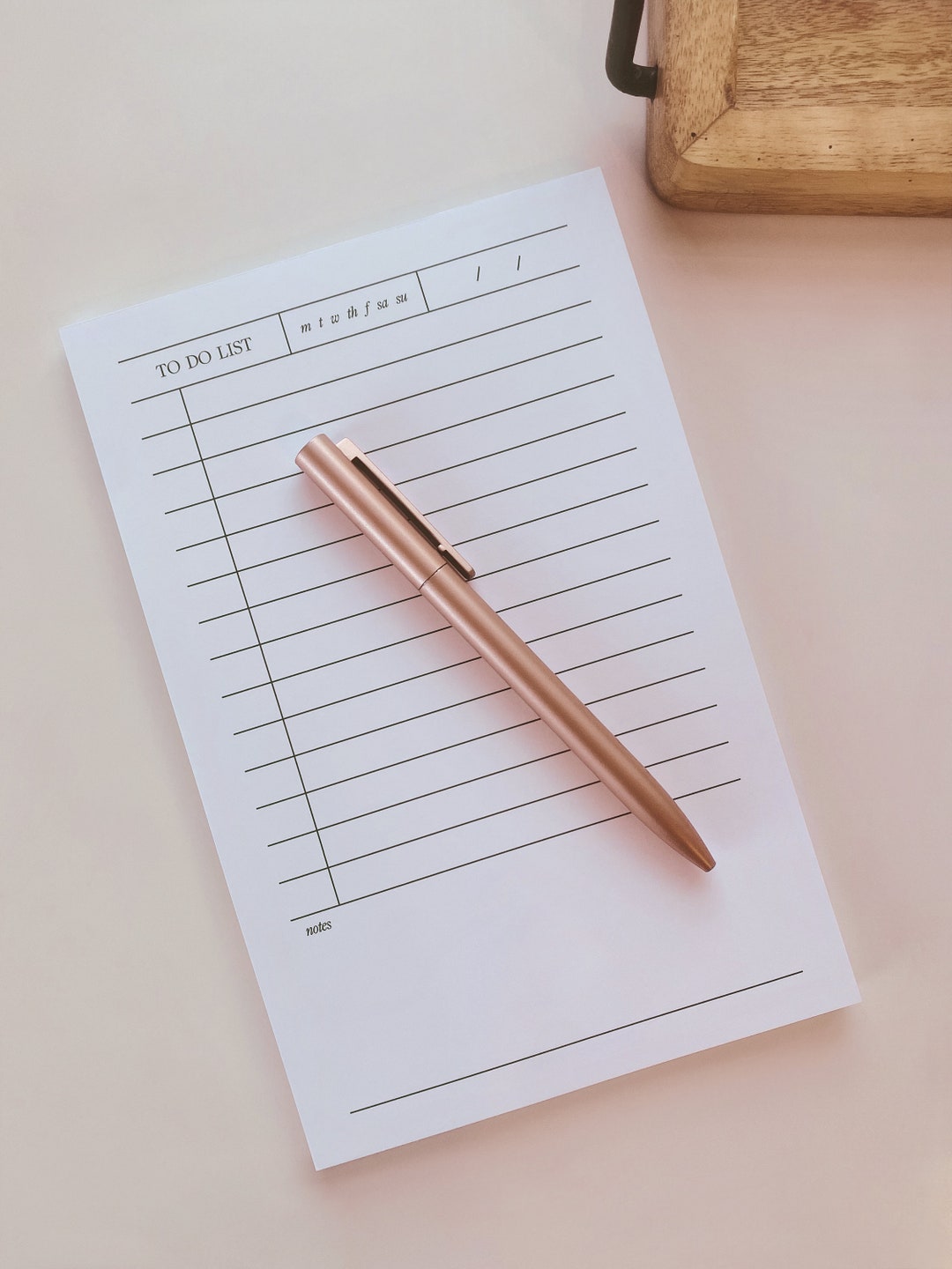 Daily to Do Notepad,notepad,daily Planner,memo Pad,list Pad,desk ...