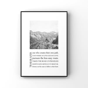 Custom Trailblazer Definition,trailblazer Definition Print,personalized ...