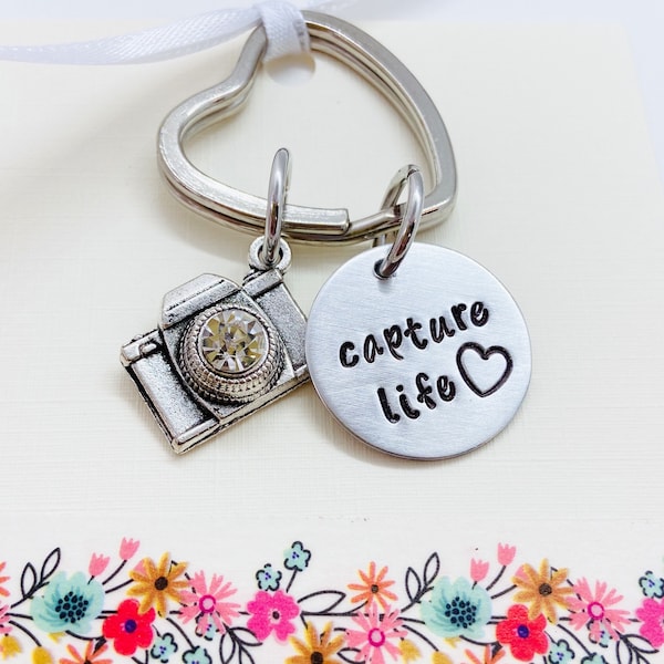 Camera Keychain - Etsy
