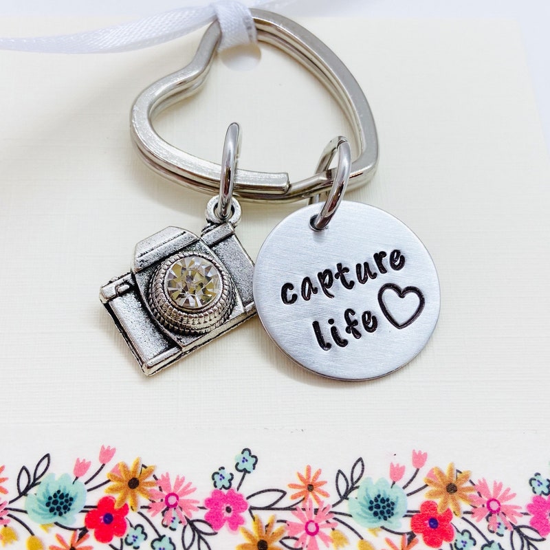 Camera Keychain - Etsy