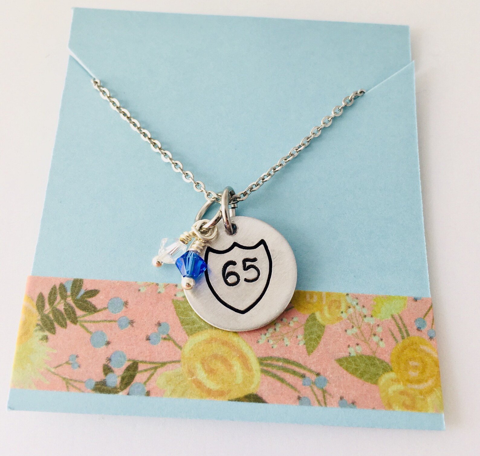 Police Badge Necklace Police Officer Necklace Hand Stamped - Etsy
