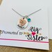 Big Sister Necklace, Big Sister Gift, Personalized Big Sister Necklace ...