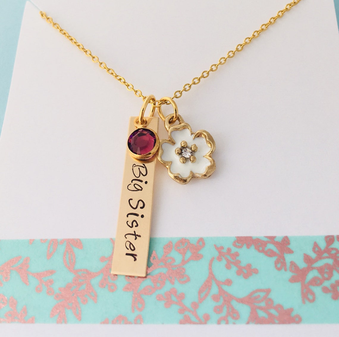 Big Sister Necklace Big Sister Jewelry - Etsy