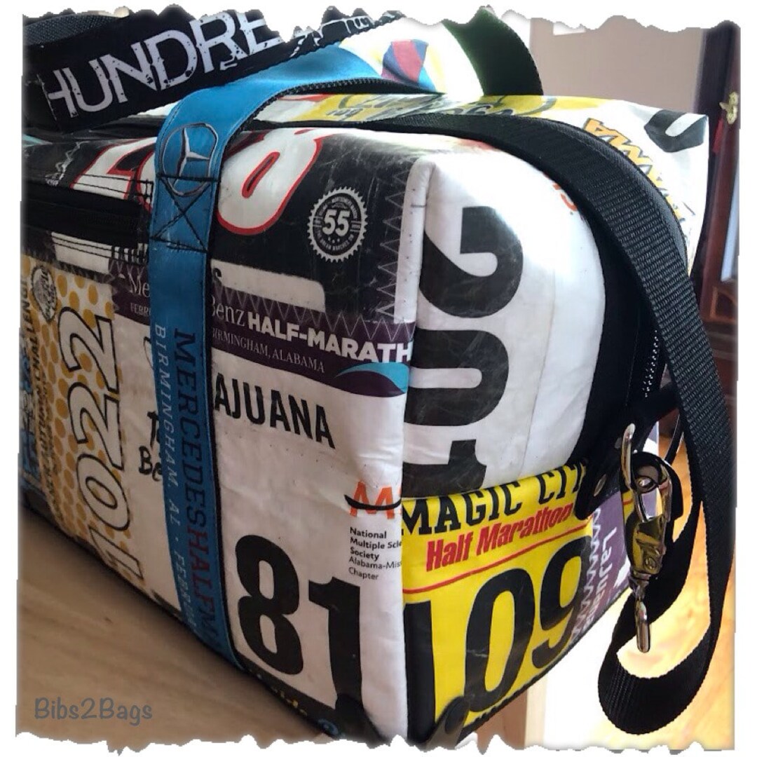 The Ultra - Duffel Bag Crafted From Your Running, Racing, or ...