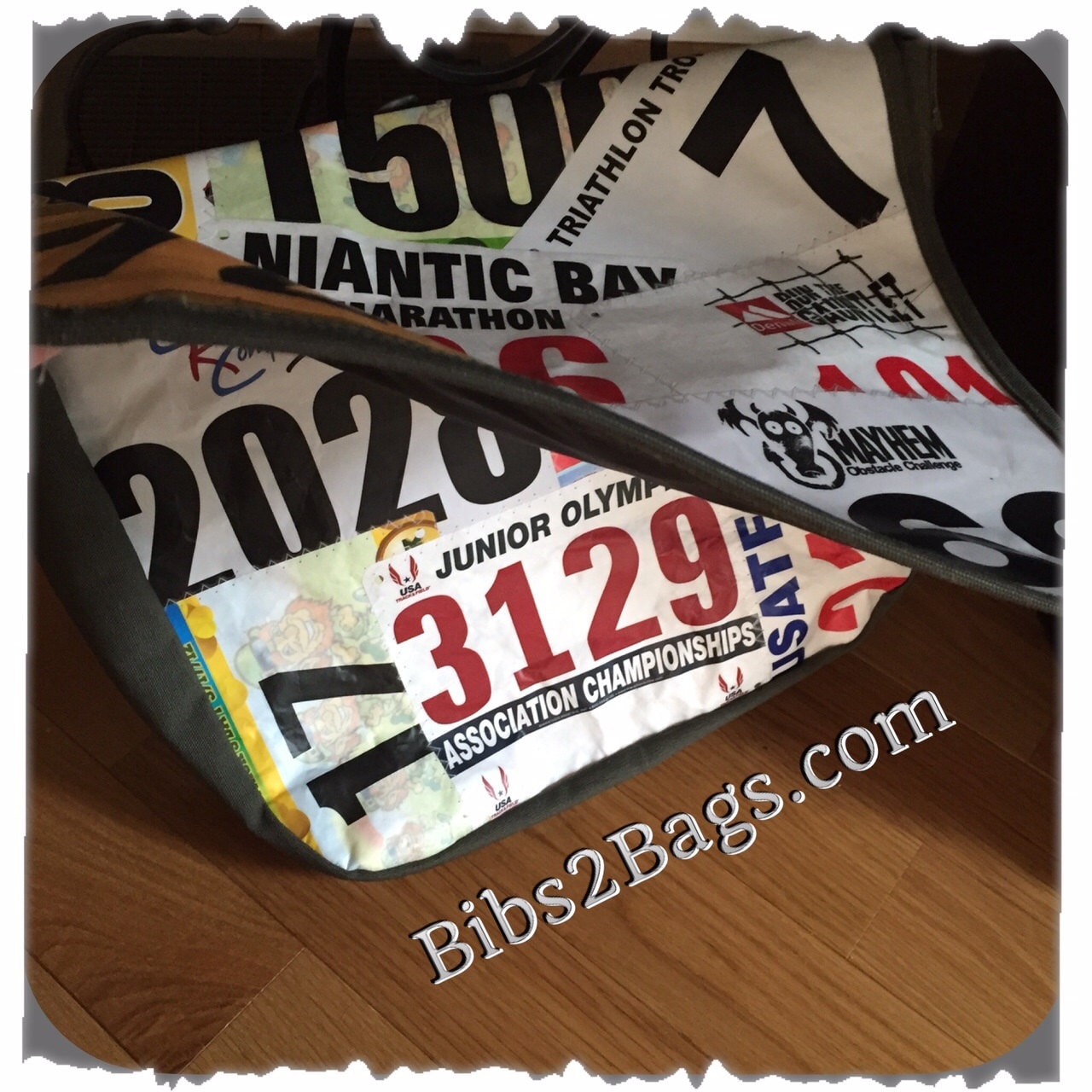 The Relay Messenger Bag Made From Running and Racing - Etsy