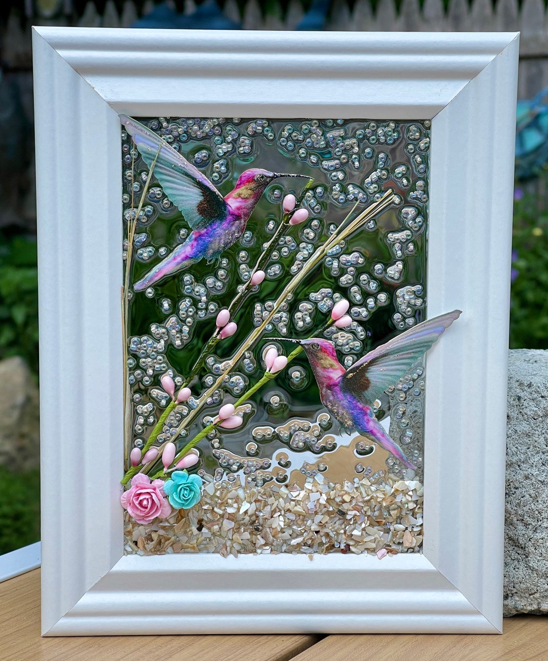 Hummingbird Frame - Etsy