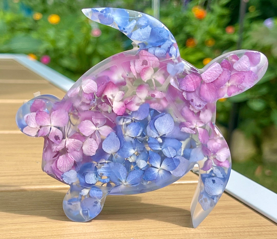 Hydrangea Sea Turtle Frosted - Etsy