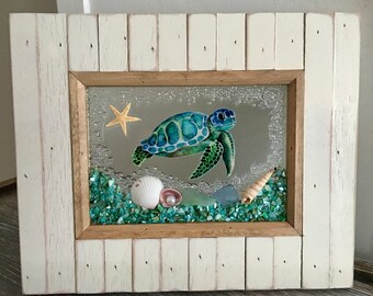 Glass Sea Turtle | Etsy