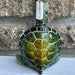 Sea Turtle Yoga Praying Ornament Green - Etsy