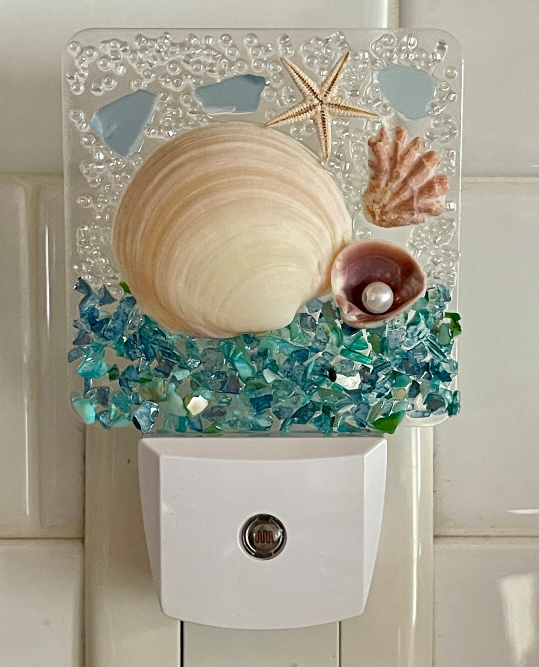Seashell Beach LED Night Light - Etsy