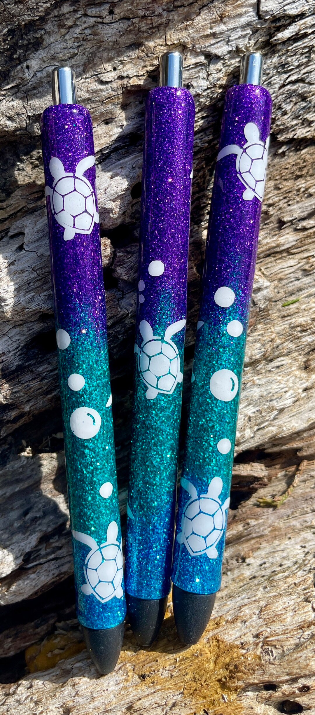 Glitter Sea Turtle Pen - Etsy