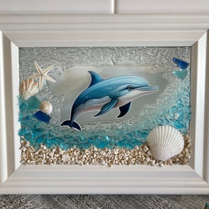 Dolphin Frame - Etsy