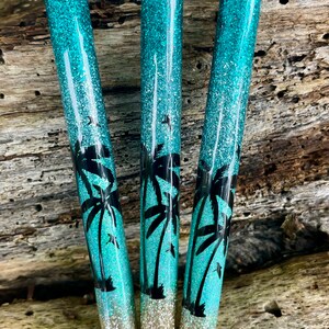 Glitter Palm Tree Pen - Etsy