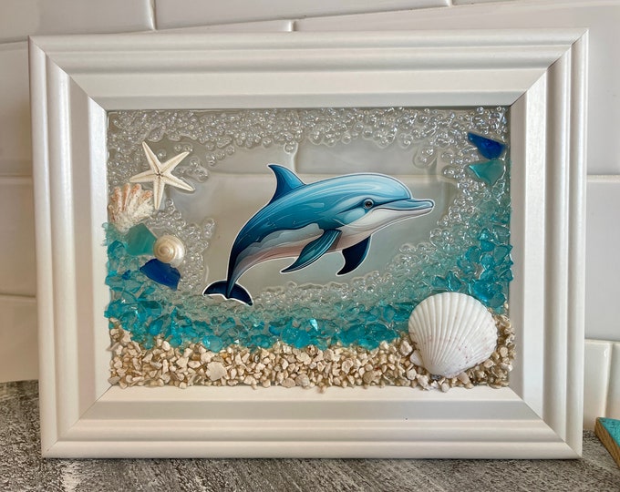 Dolphin Frame - Etsy