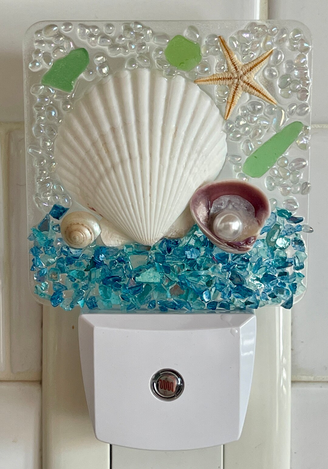 Seashell LED Beach Night Light - Etsy